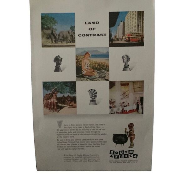 South Africa | Accents | Vintage955 South Africa Land Of Contrast Ad ...